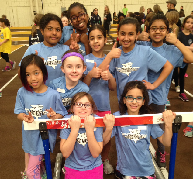 Whyte Ridge Indoor Track Team