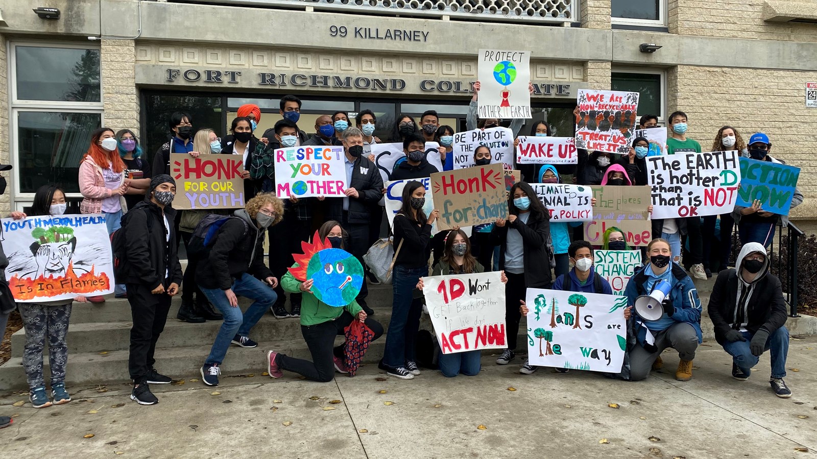 Earth Club's Climate Rally