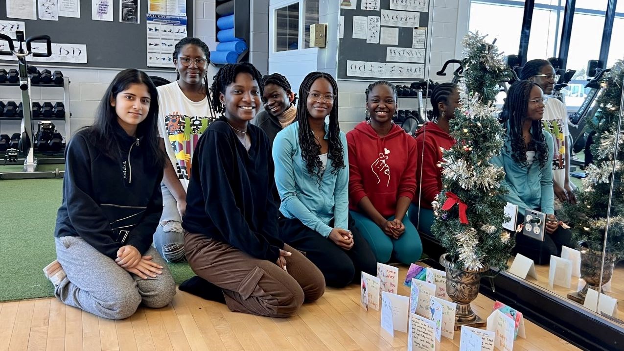 FRC students work together to bring joy to the holiday season!