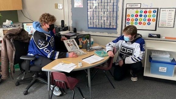 On Ice Players; Off Ice Readers