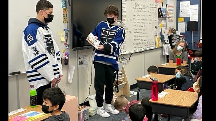 On Ice Players; Off Ice Readers