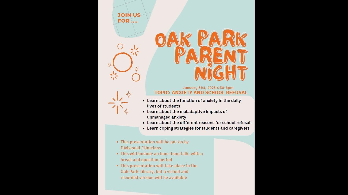Oak Park Parent Night