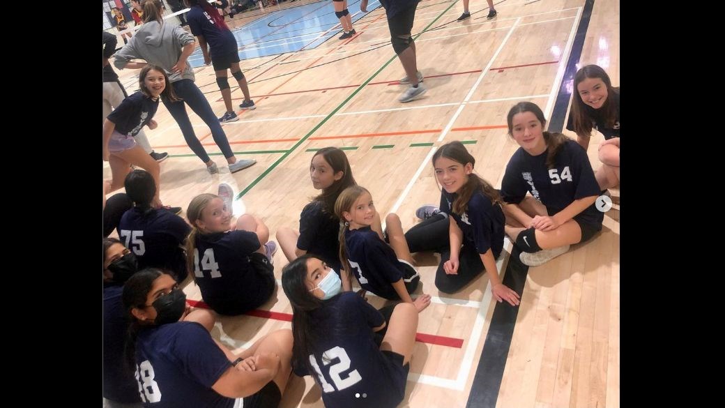 Our Grade 5 Girls Gave Their All at This Month's VB Tournament!