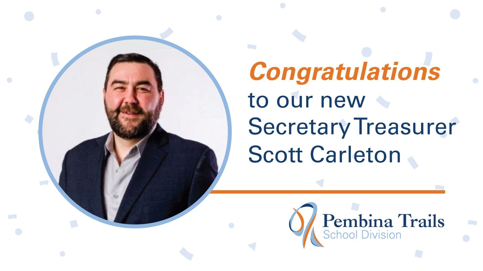 Board of Trustees appoints Scott Carleton as new Secretary-Treasurer